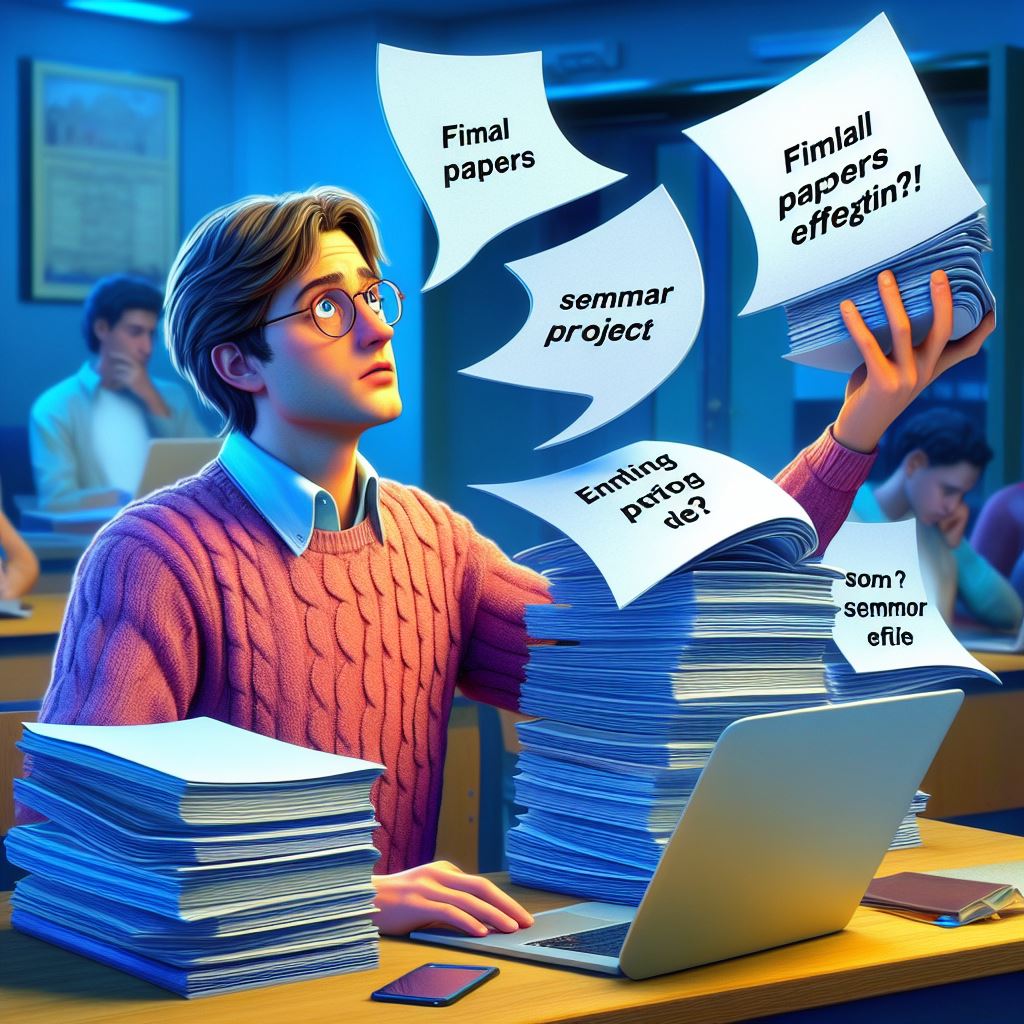 I have final papers due in multiple classes this semester. What are ...