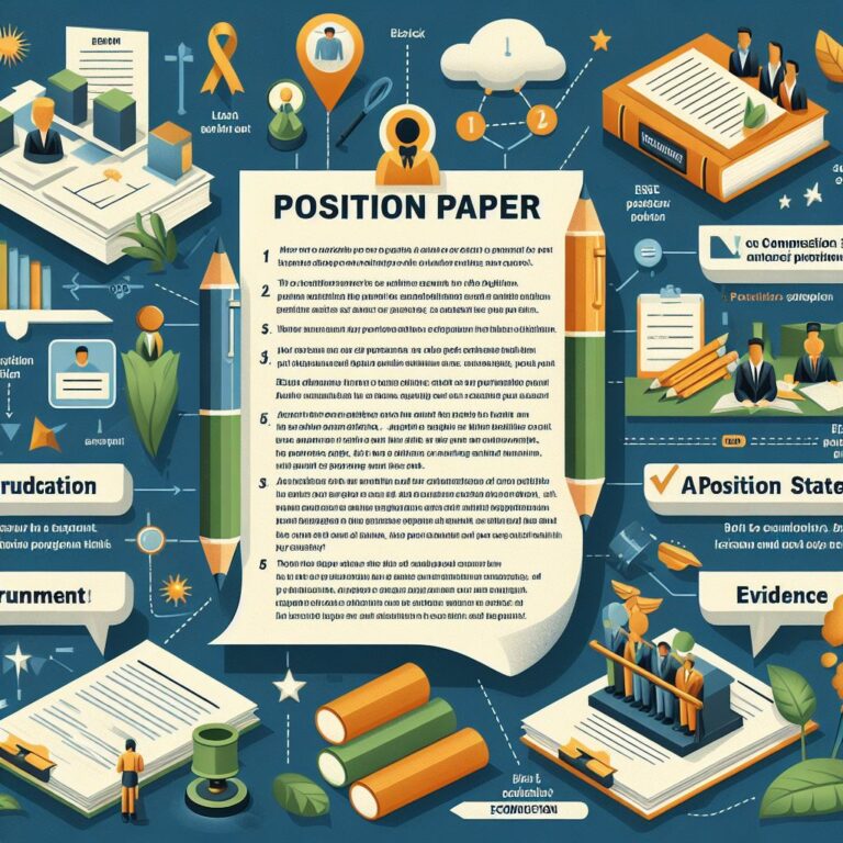 What is a Position Paper and How to Craft One?