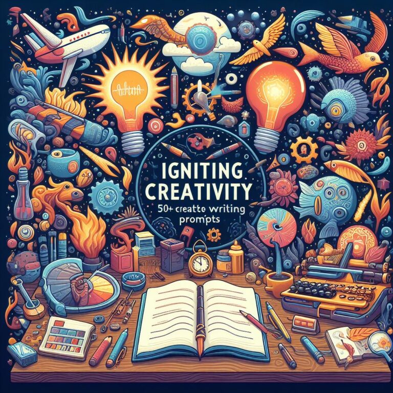 50+ Creative Writing Prompts to Ignite Your Imagination