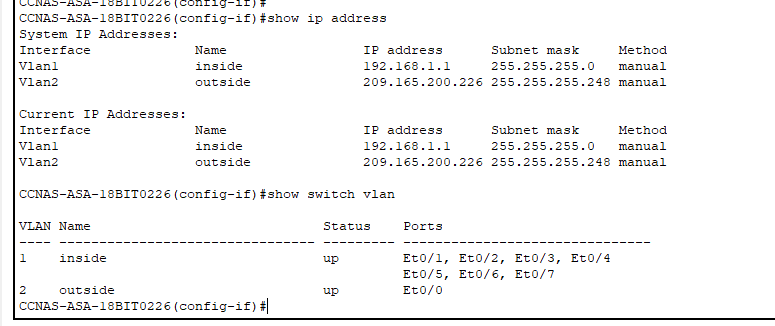step configure remote access the asa configure dmz