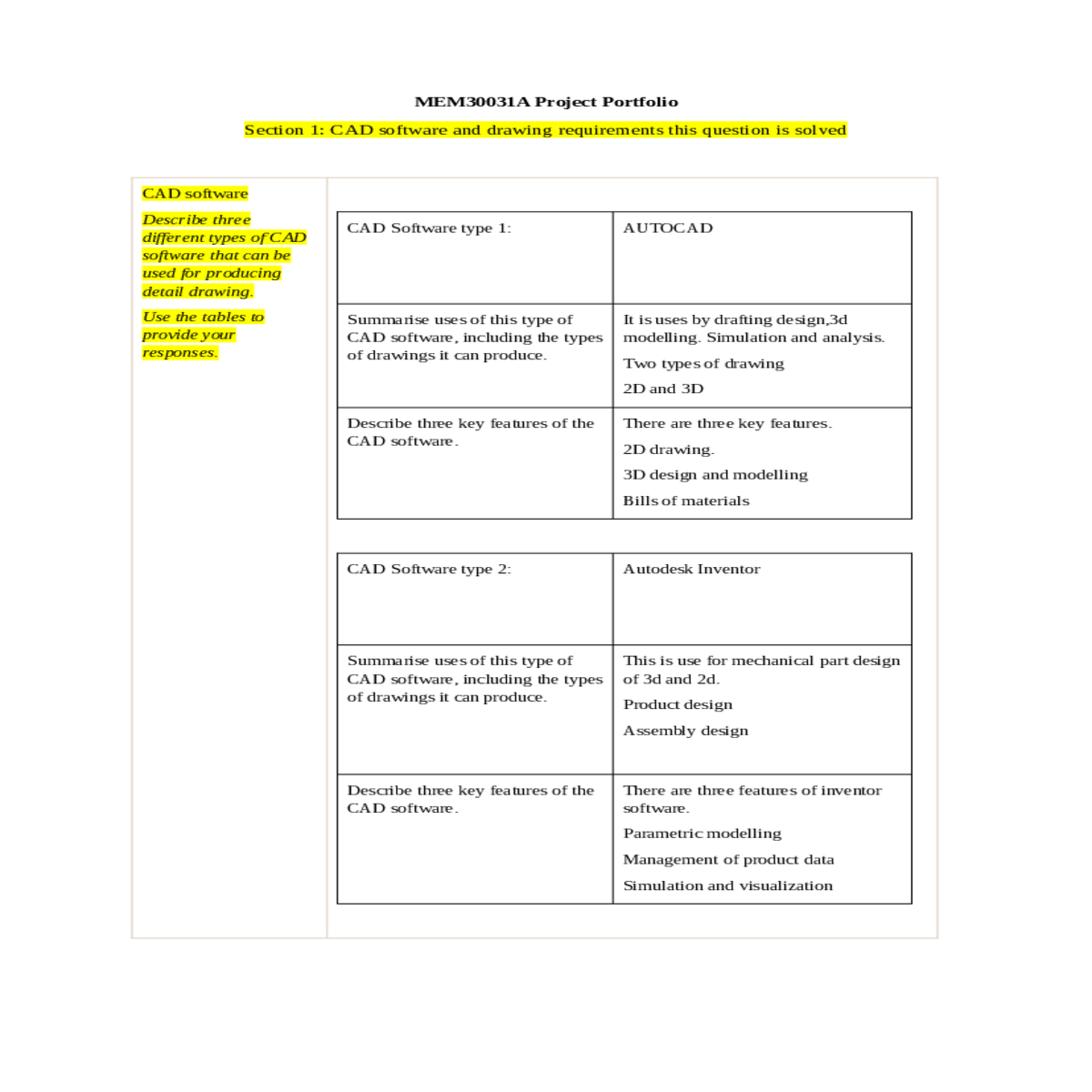 simulation and analysis types drawing and dthere are three key features ...