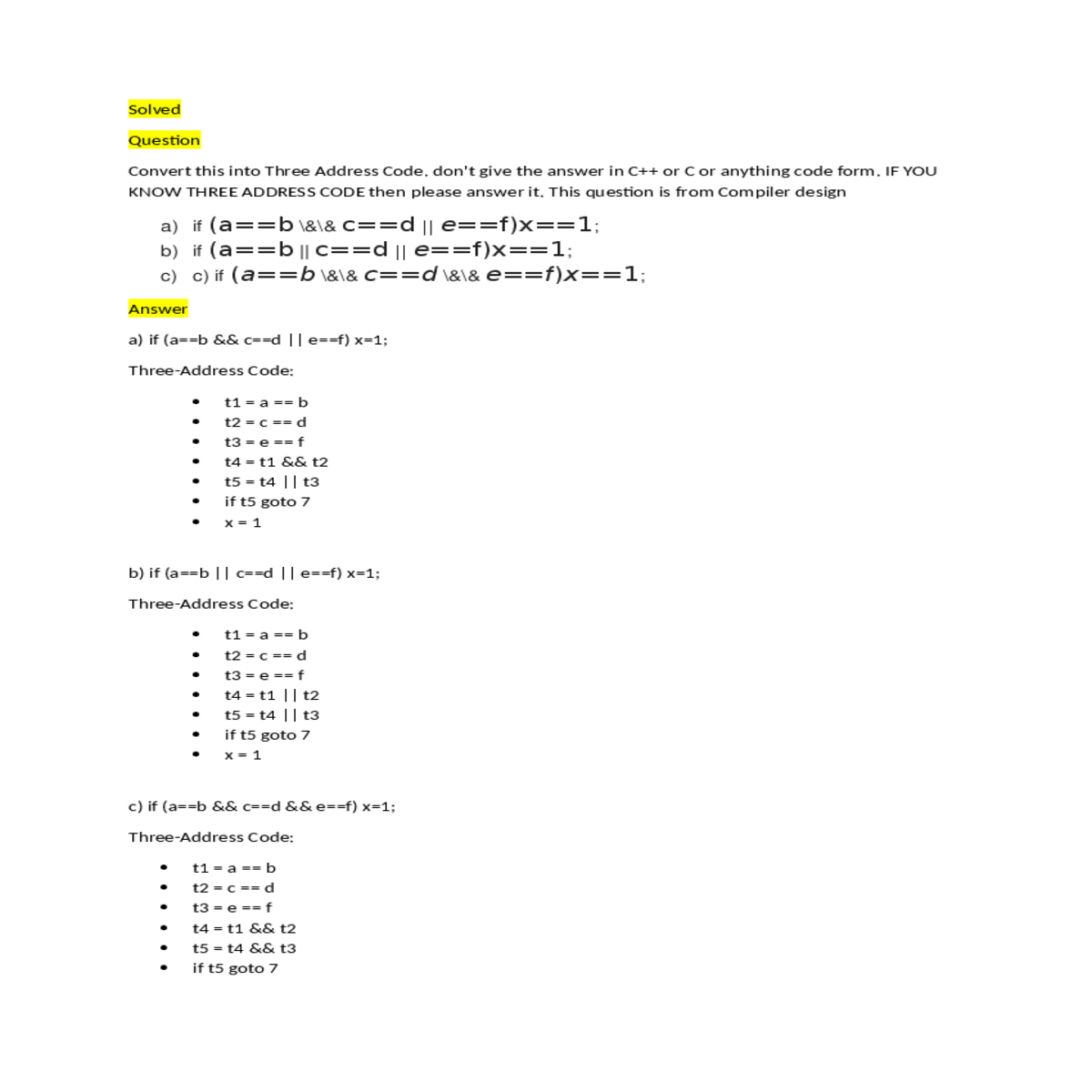The Goto Statement Used For Conditional Branching Based The Result The Comparisons 
