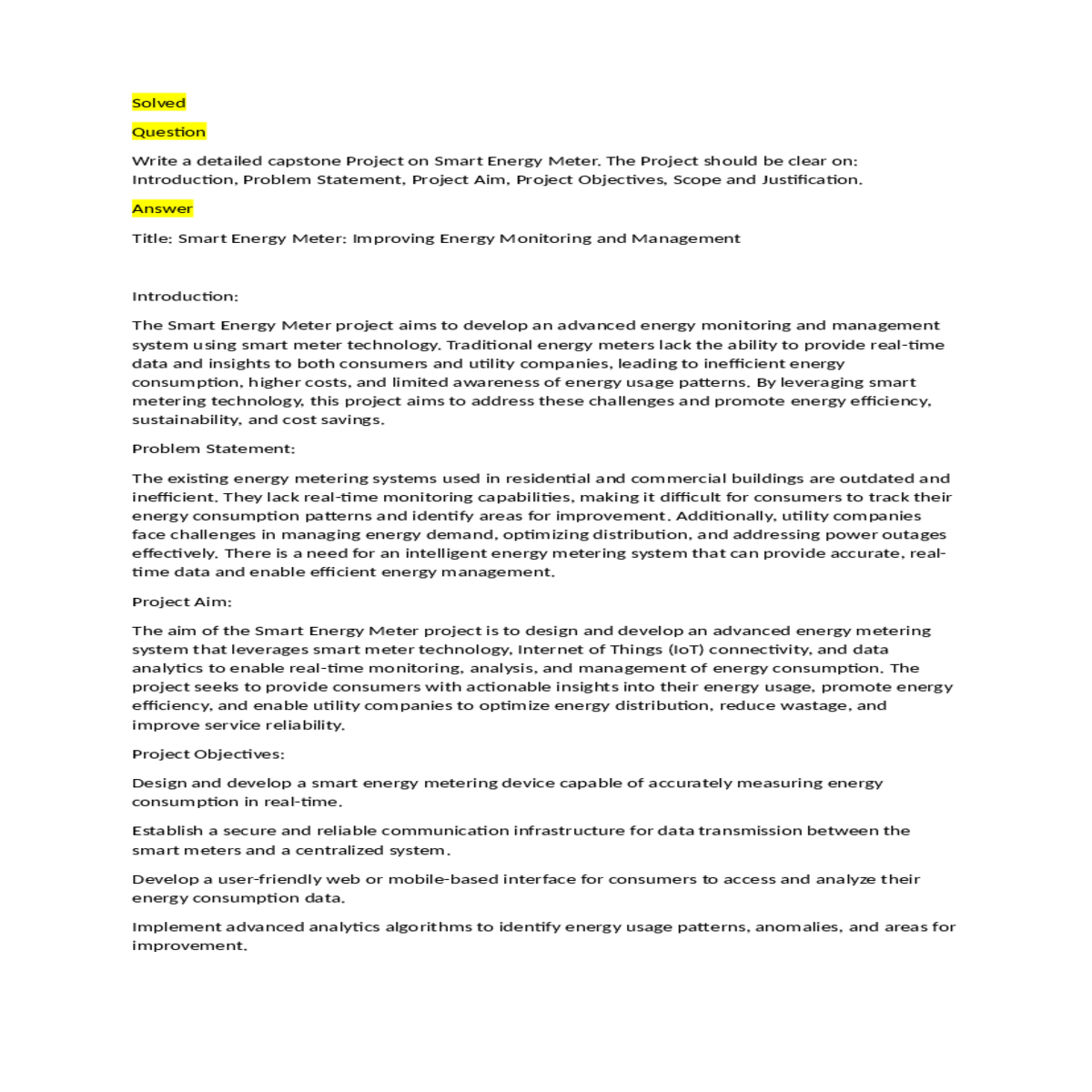 And Data Analytics Enable Real Time Monitoring
