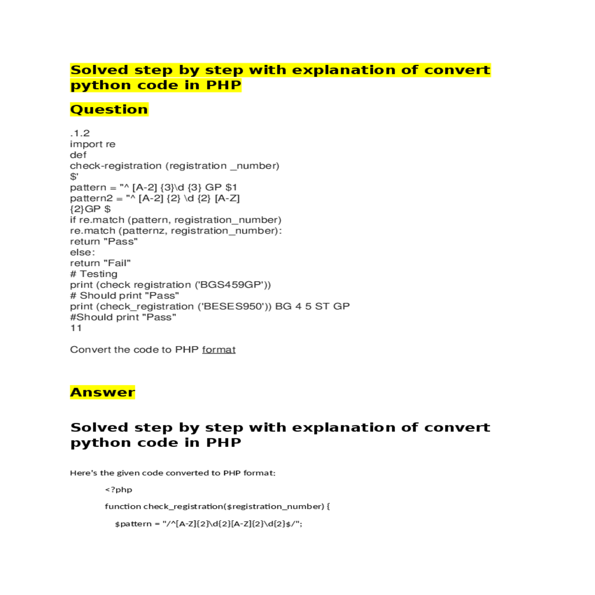 import def check-registration registration number pattern pattern a-z ...