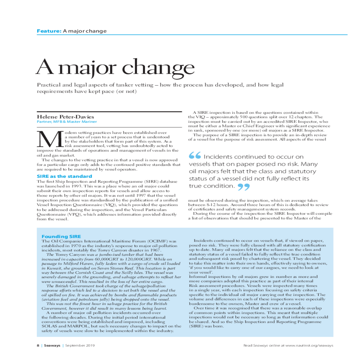 these vetting clauses rarely ref ect the true practice modern v