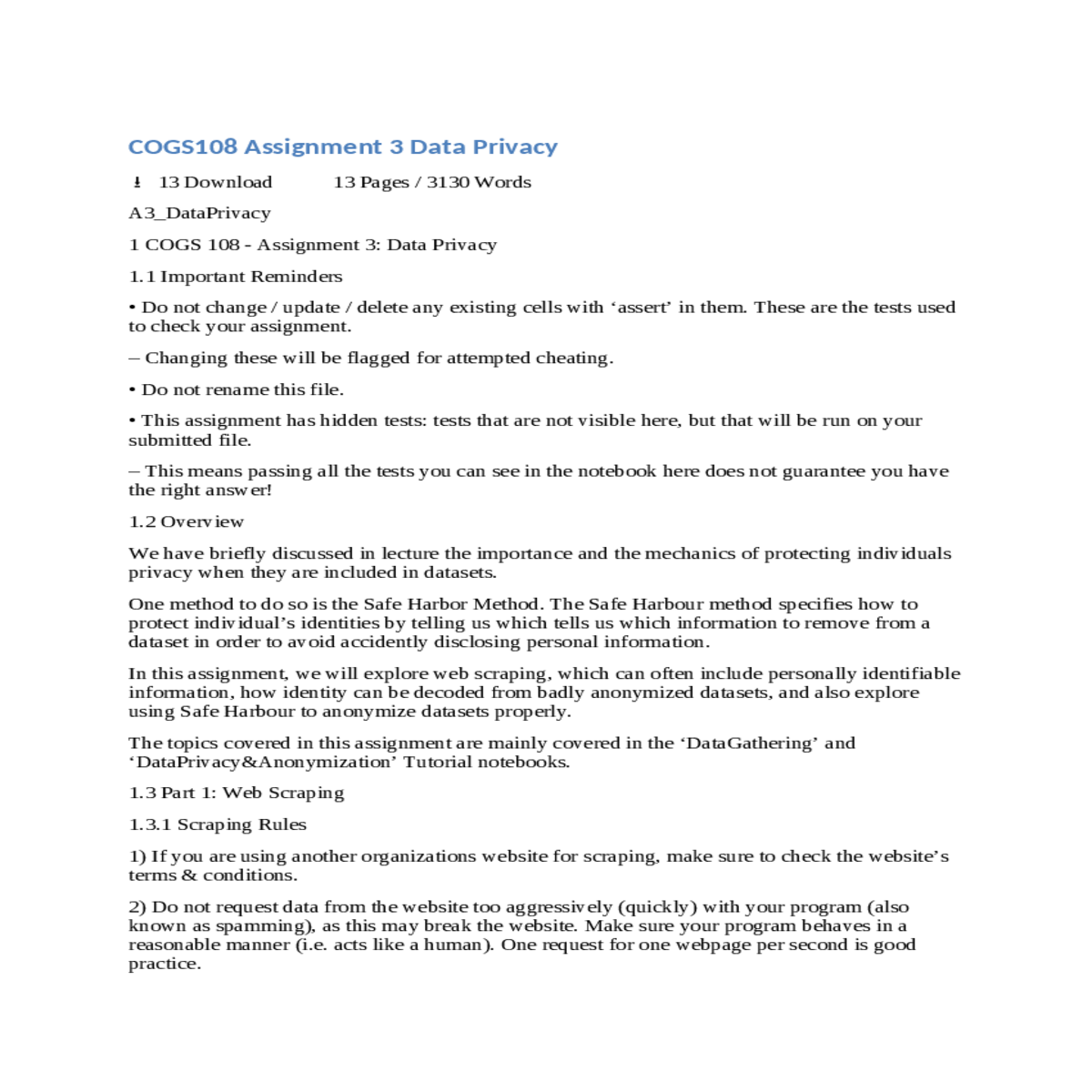 cogs108 assignment 3 data privacy