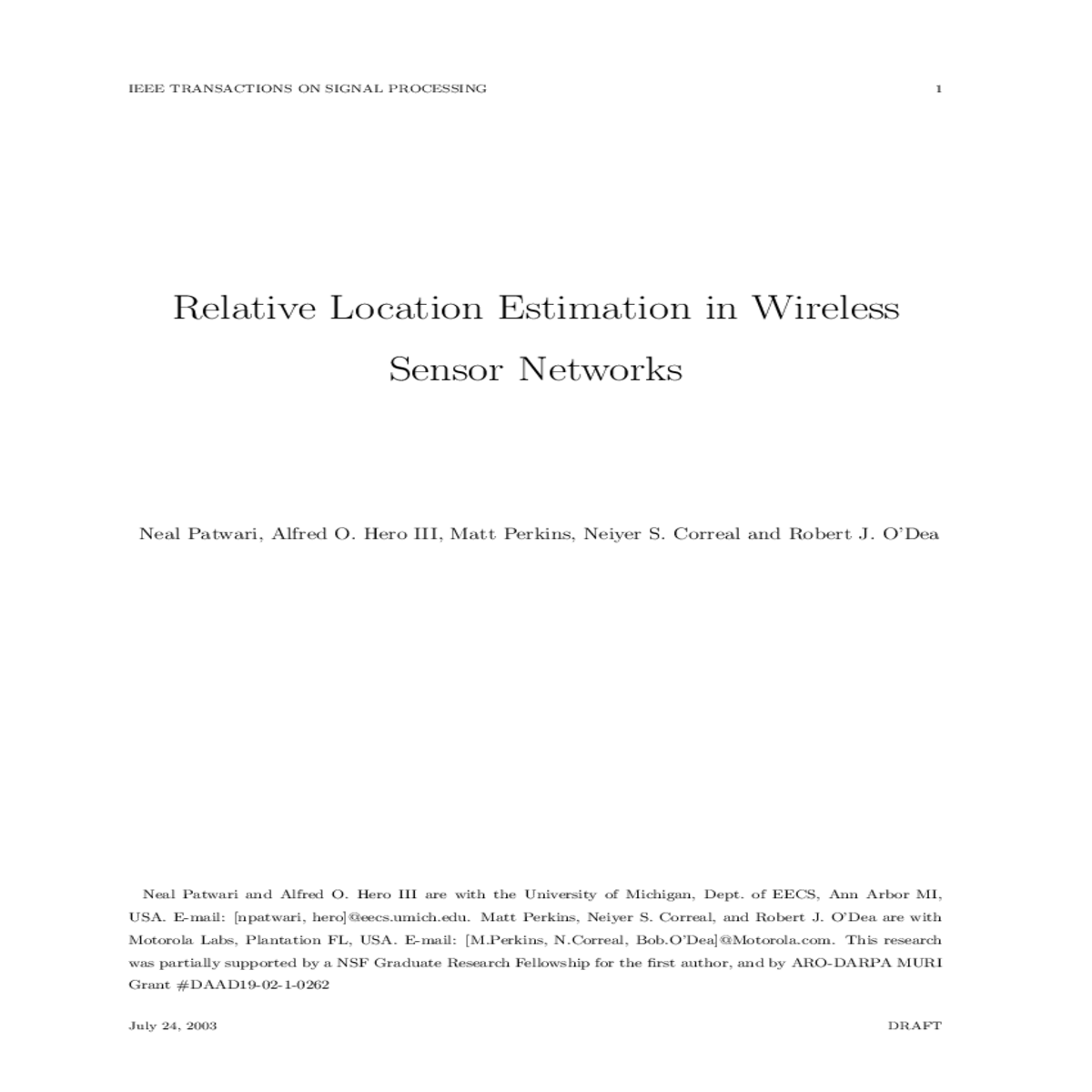 and calculated from the free space path loss formula