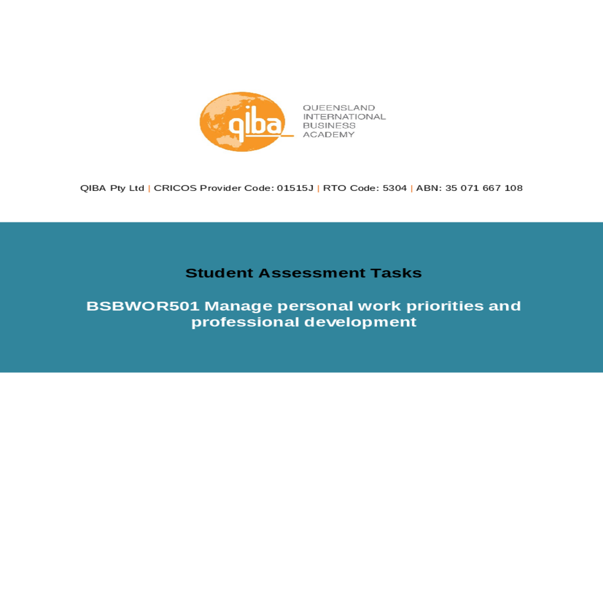 print out the student assessment agreement