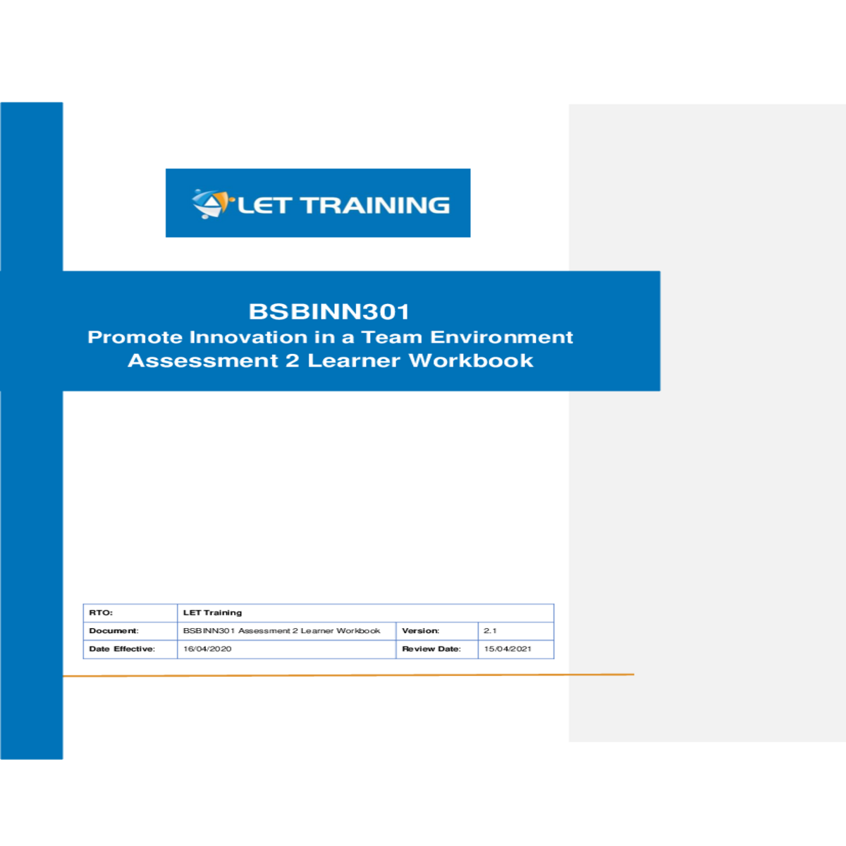 read the learning module section and section