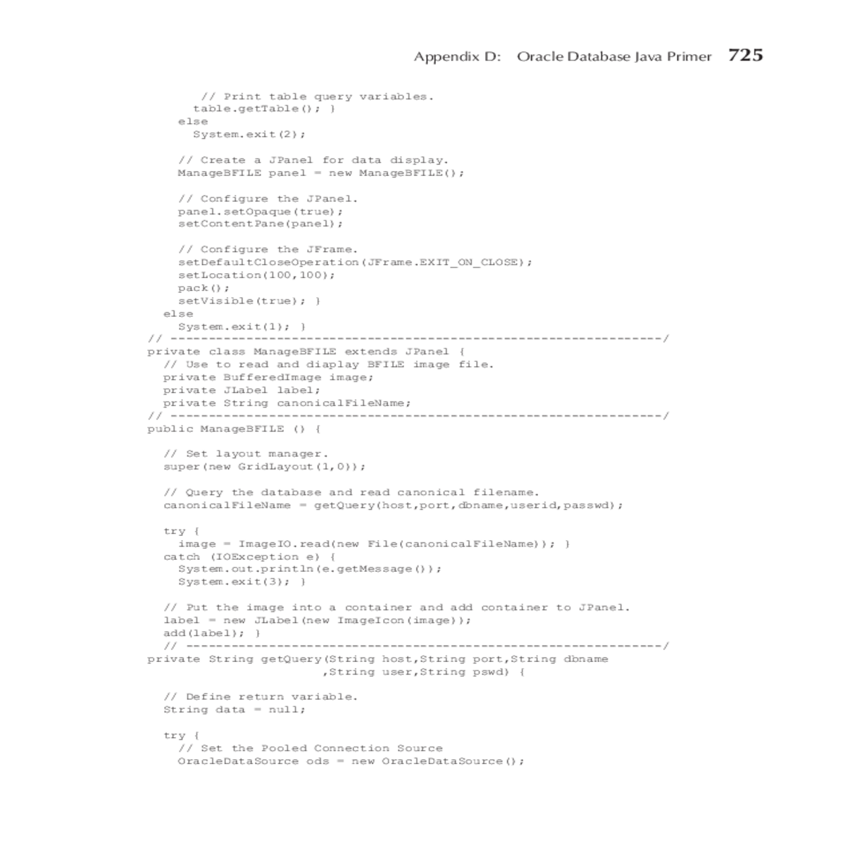 data string stmt close resources