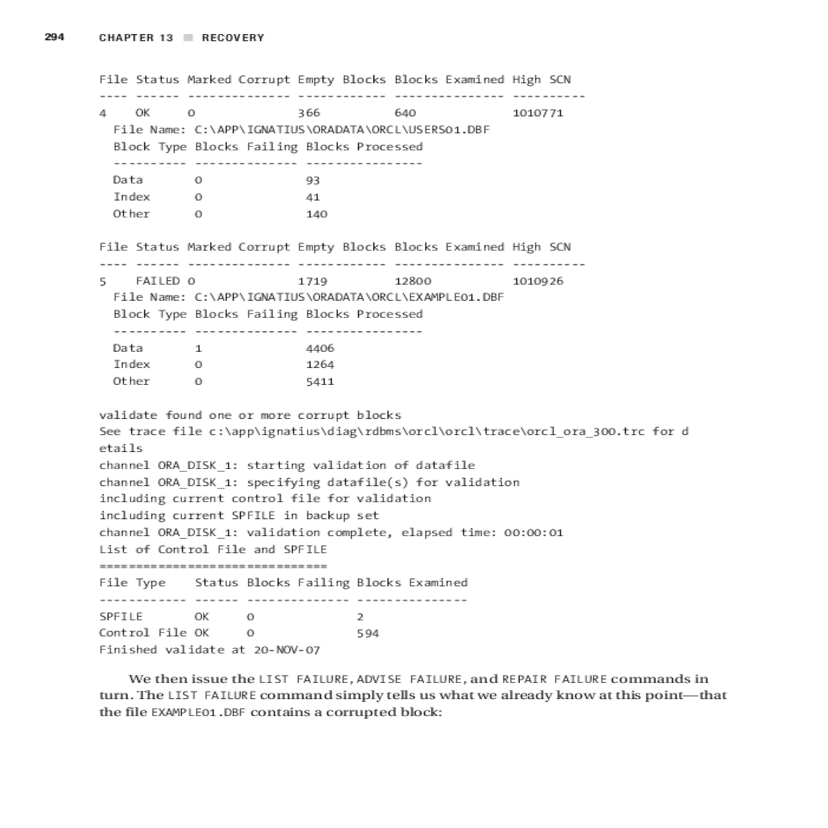 dra automatically creates rman script for the purpose